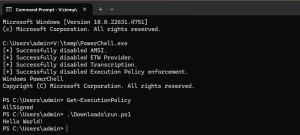 Reinventing PowerShell in C/C++ – SCRT Team Blog